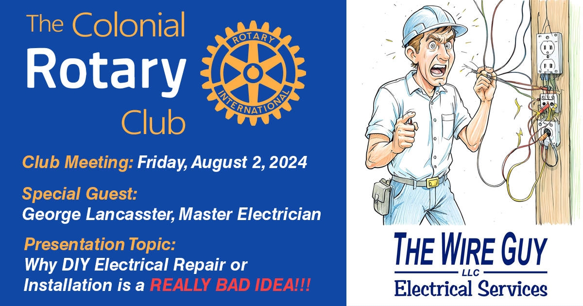 Club Meeting 8/2/2024 • George "The Wire Guy" Lancaster